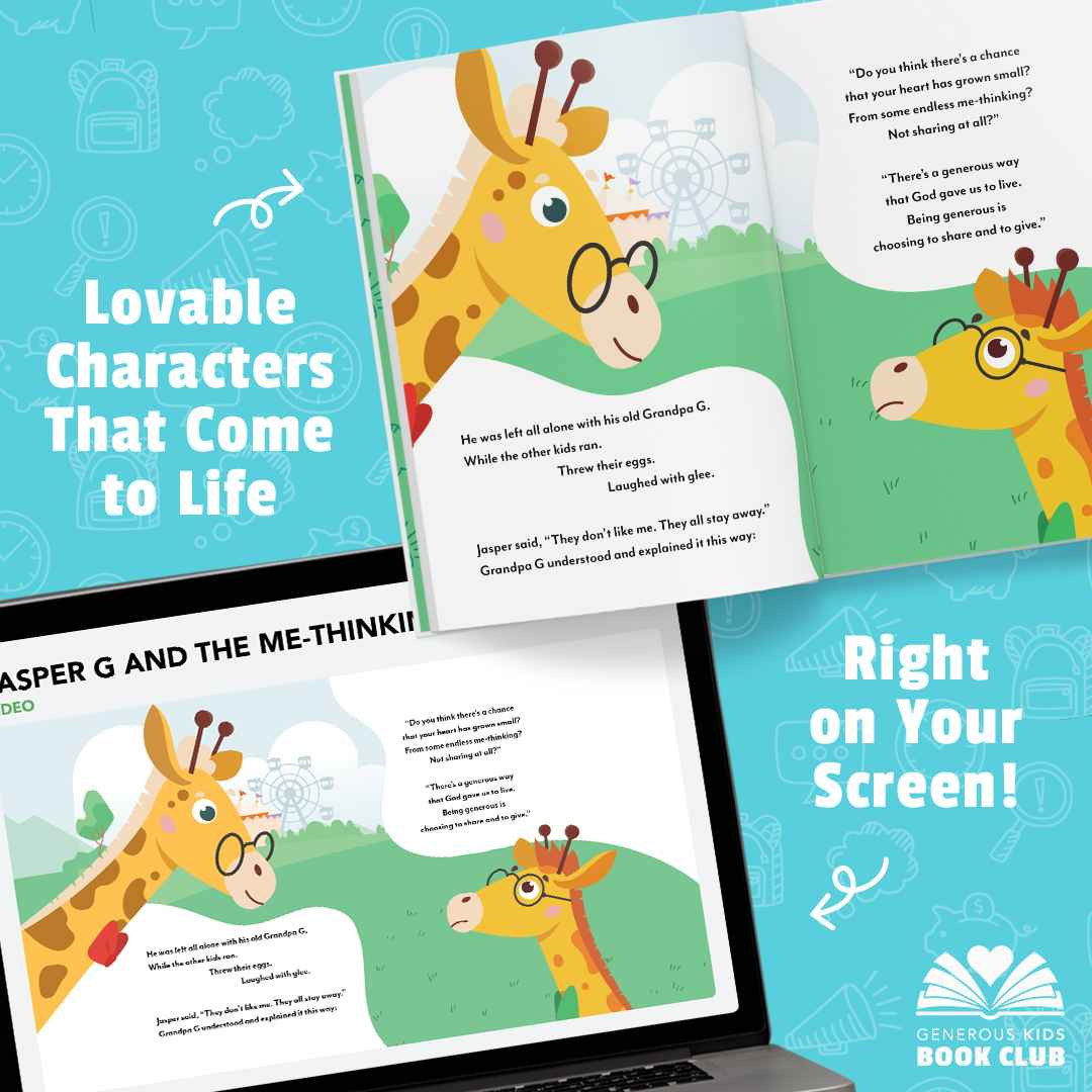 Generous Kids 3 Book Bundle with activity book – Generous Family | Home ...