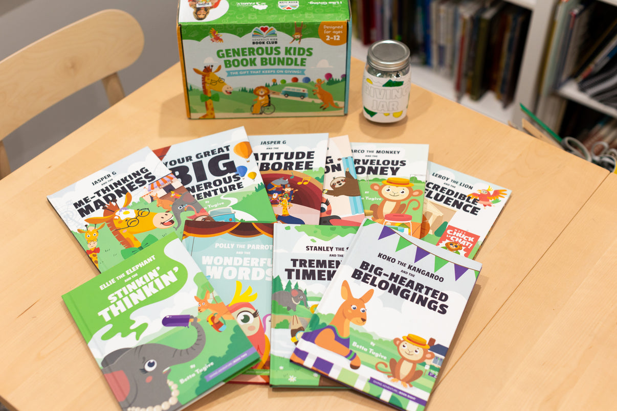Generous Kids 10 Hardcover Book Bundle (Ages 2-12) – Generous Family ...